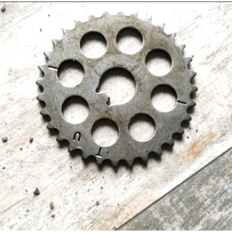 Jual gir gear gigi sentrik timing ori original bajaj pulsar 135 ls ...