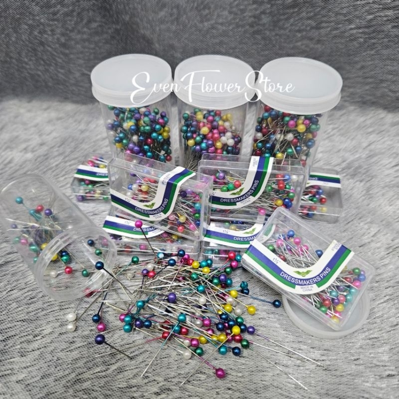 Jual jarum pentul jilbab 1box isi 80pcs per2box/ per 1box isi 144 pcs ...