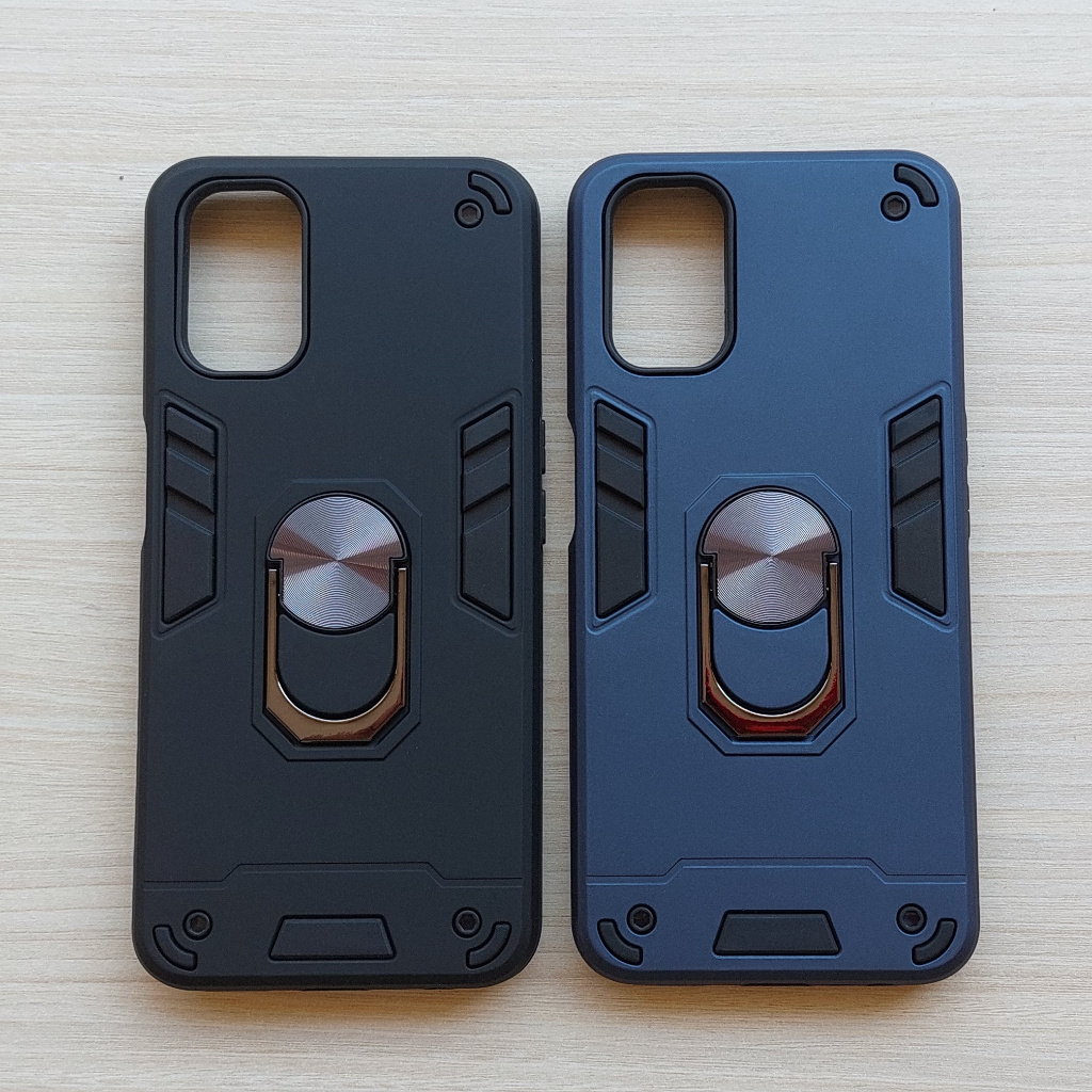 Jual Retro Case Oppo A92 A52 / casing armor back hard ring kickstand ...