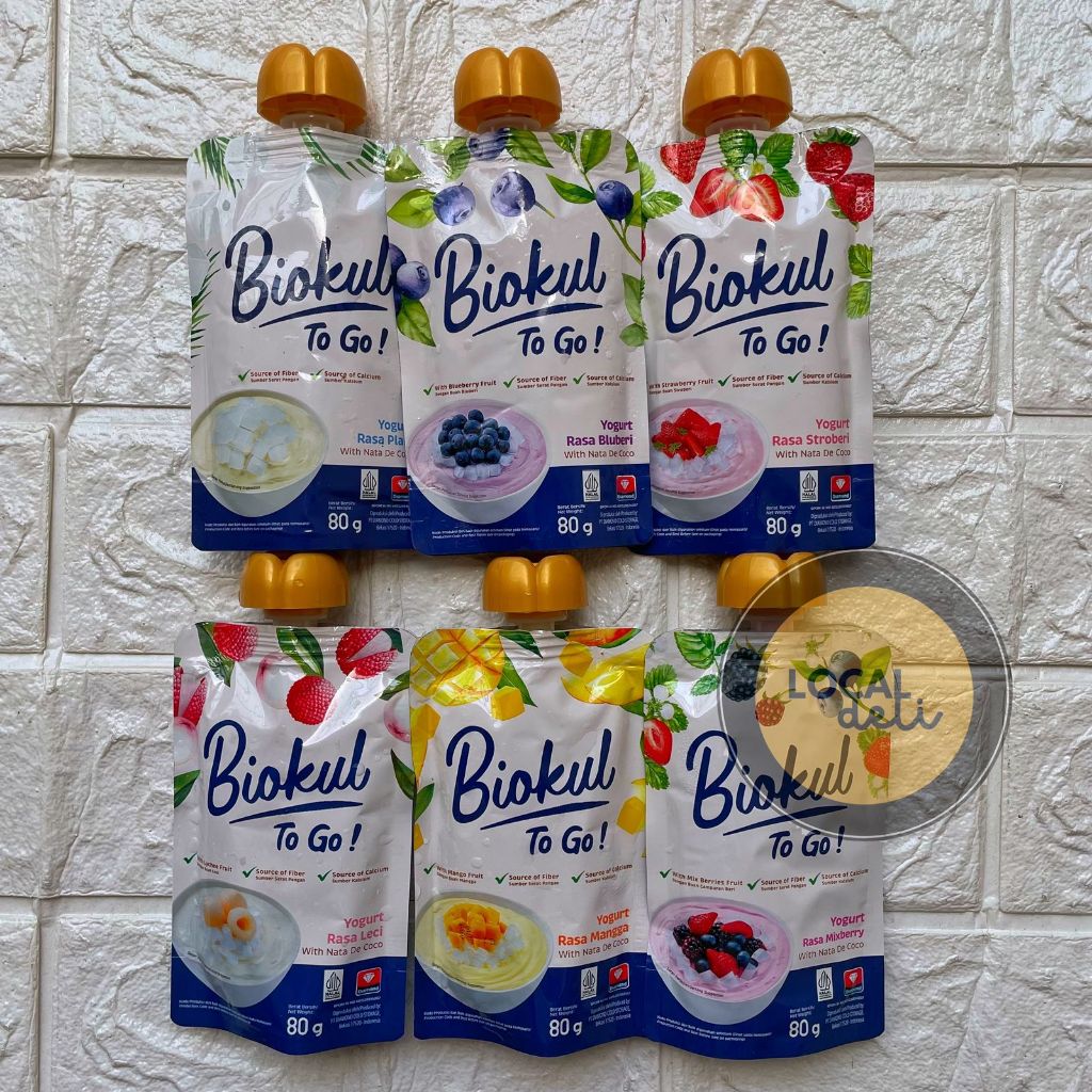 Jual Biokul Yoghurt To Go 80ml / Yoghurt Biokul To Go / Yogurt Biokul ...