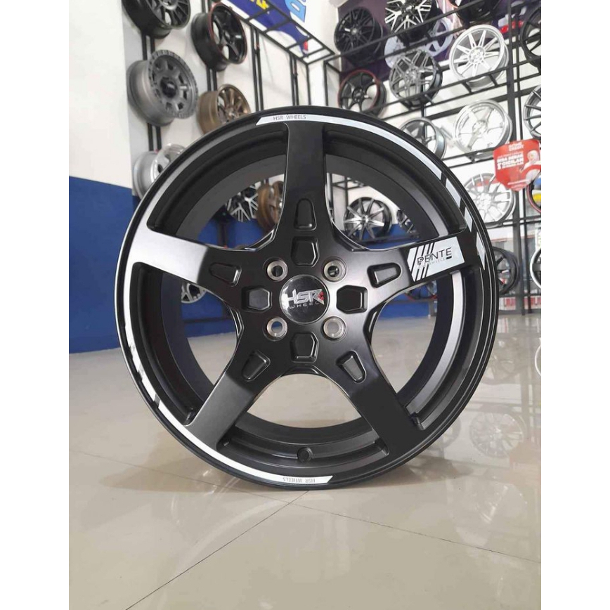 Jual Velg Mobil Ring 15 HSR PENTE R15 Lubang 4x100 Cocok Buat Agya Brio Sigra Calya Mazda2 City ...
