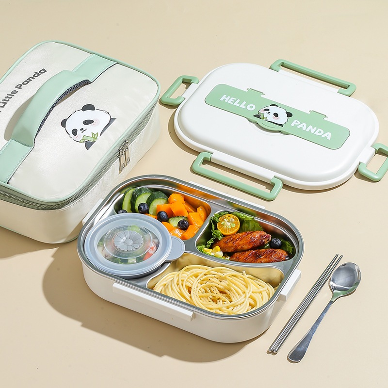 Jual Stainless Steel Lunch Box / Tempat Makan Anak / Kotak dan Tas ...