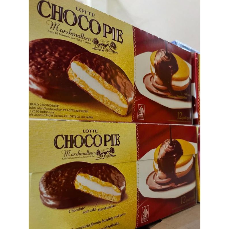 Jual chocopie sekotak 12pcs | Shopee Indonesia