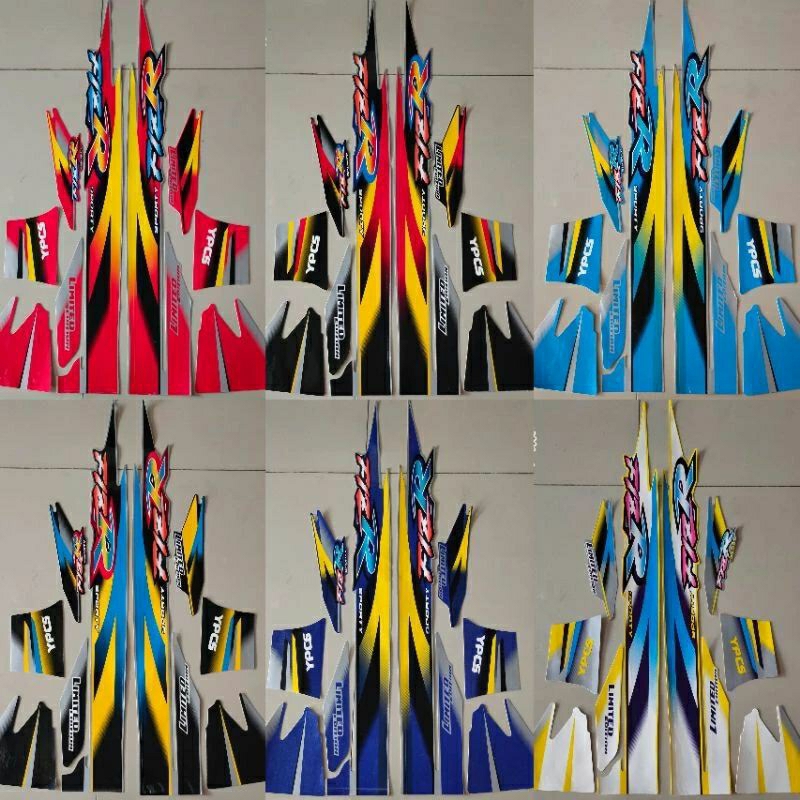 Jual Striping Sticker Full Body Yamaha Fiz R Fiz R F1z R Stiker Lis ...