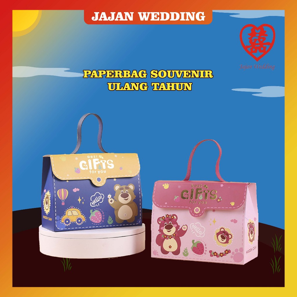Jual JW Paperbag Ulang Tahun / Goodie Bag Ulang Tahun Model Terbaru ...