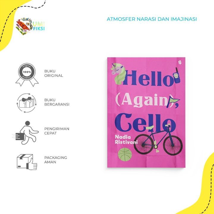 Jual Buku Novel - Hello (Again) Cello - Nadia Ristivani - Bukune ...