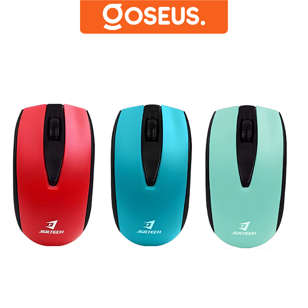 Jual Mouse Wireless Jertech Colorful JR1 2,4Ghz Optical Mouse | Shopee ...