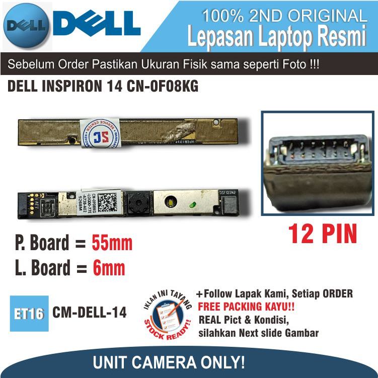 Jual ET16 CM-DEL-6 Webcam Youcam Kamera LAPTOP DELL INSPIRON 14 CN ...