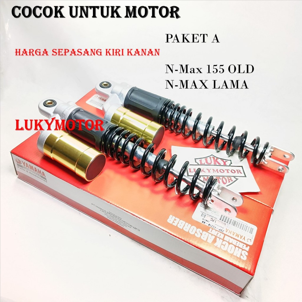 Jual SHOCKBREAKER BELAKANG TABUNG YAMAHA NMAX 155 old/new AEROX 155 | Shopee Indonesia