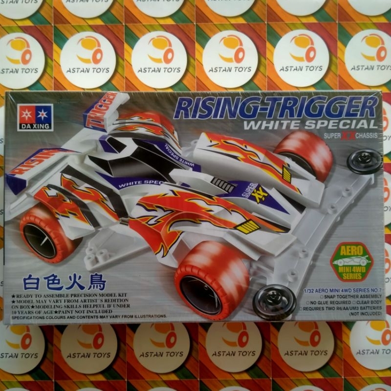 Jual Tamiya Replika Rising Trigger White Special Merk Daxing | Shopee ...