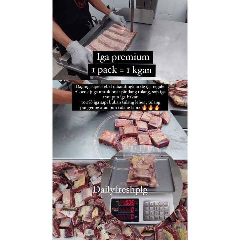 Jual TULANG IGA PREMIUM | AUS SHORT RIB (100% SAPI bukan KERBAU ...