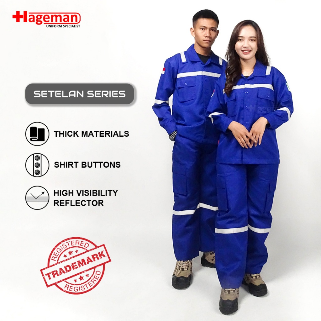 Jual Hageman - Wearpack Safety Setelan / Wearpack Setelan Warna Biru ... Jual Hageman - Wearpack Safety Setelan / Wearpack Setelan Warna Biru ...