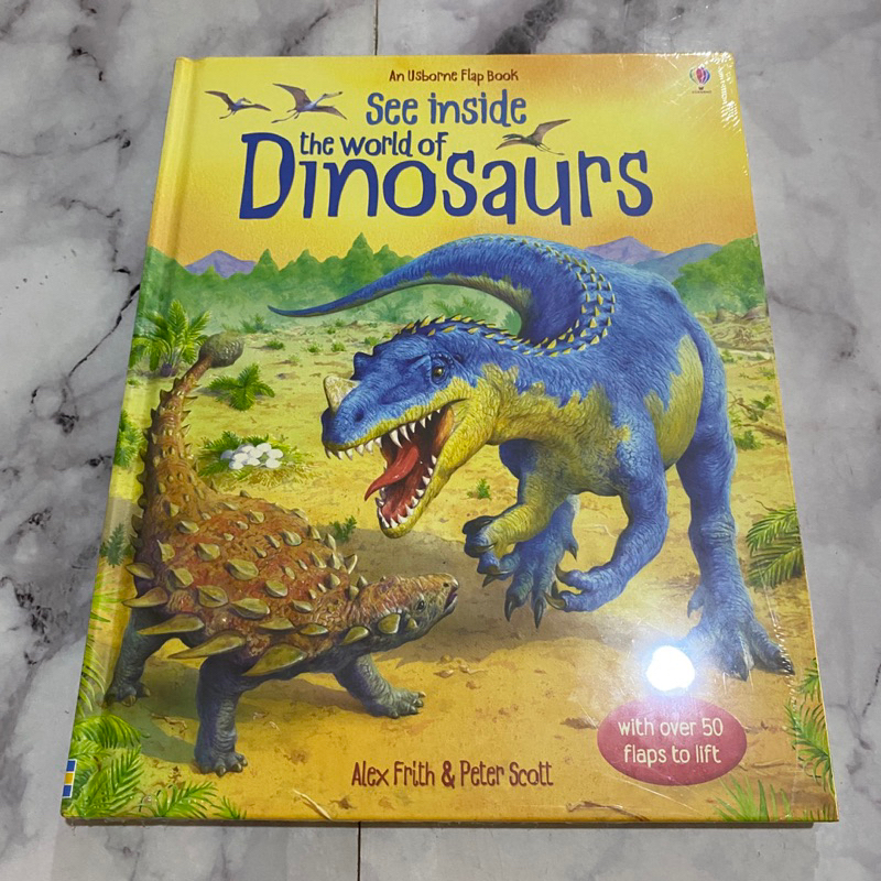 Jual Usborne see inside dinosaurs ensiklopedia anak buku cerita anak pengetahuan dino see inside ...
