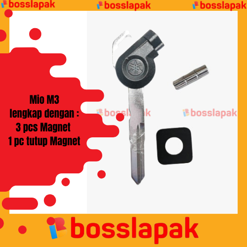 Jual Kunci duplikat keyblank motor yamaha mio m3 magnet dan tutup ...