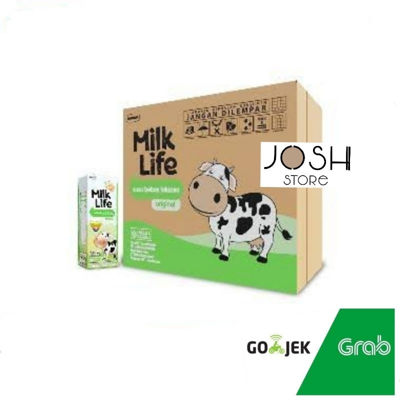 Jual [ KHUSUS INSTANT / SAMEDAY ] - Milklife UHT Lactose Free Rasa ...