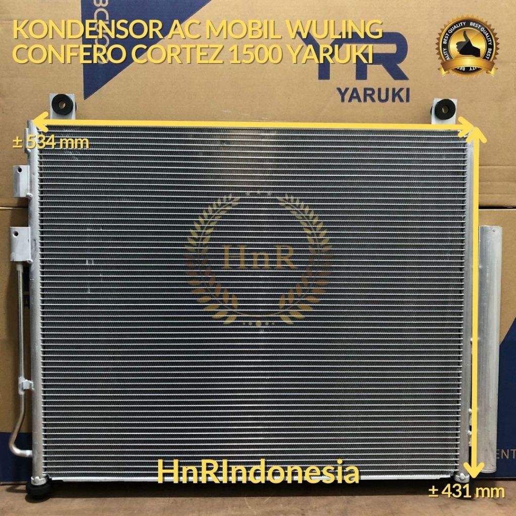 Jual Kondensor AC Mobil Wuling Confero Cortez 1.5 1500 CC CONDENSOR ...