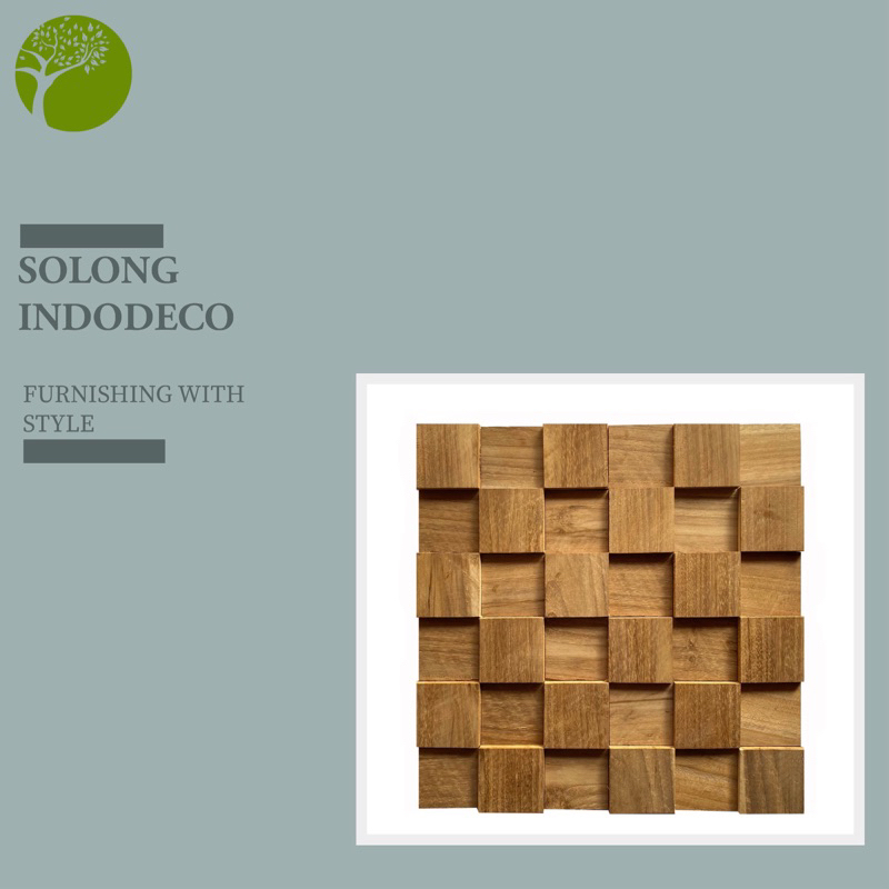 Jual wood panel kayu jati custom ukuran 30x40x1,4cm | Shopee Indonesia