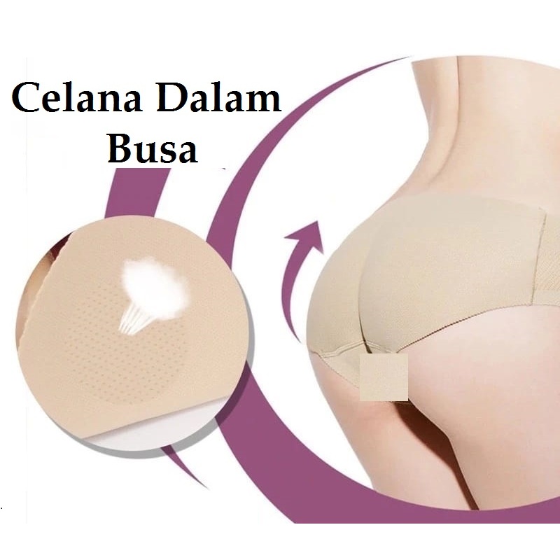 Jual Celana Dalam Busa Pantat Palsu / CD Busa Bokong / Booty Pants / Booty sponge Pant DM-CB05 ...