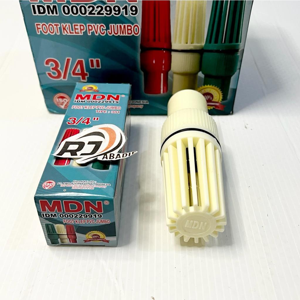Jual [12PCS] Foot Klep Jumbo Voet Valve PVC Plastik Filter Pipa MDN 3/4 ...