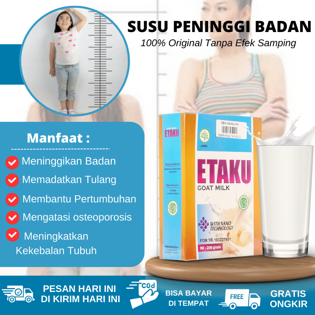 Jual Suplemen Peninggi Badan Obat Peninggi Badan Suplemen Penumbuh ...