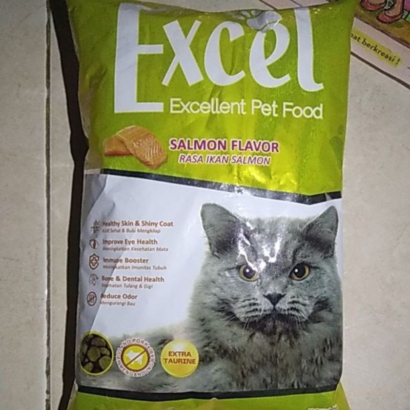 Jual Excel Cat Food 500gr | Makanan Kucing Excel 500 gr | Shopee Indonesia