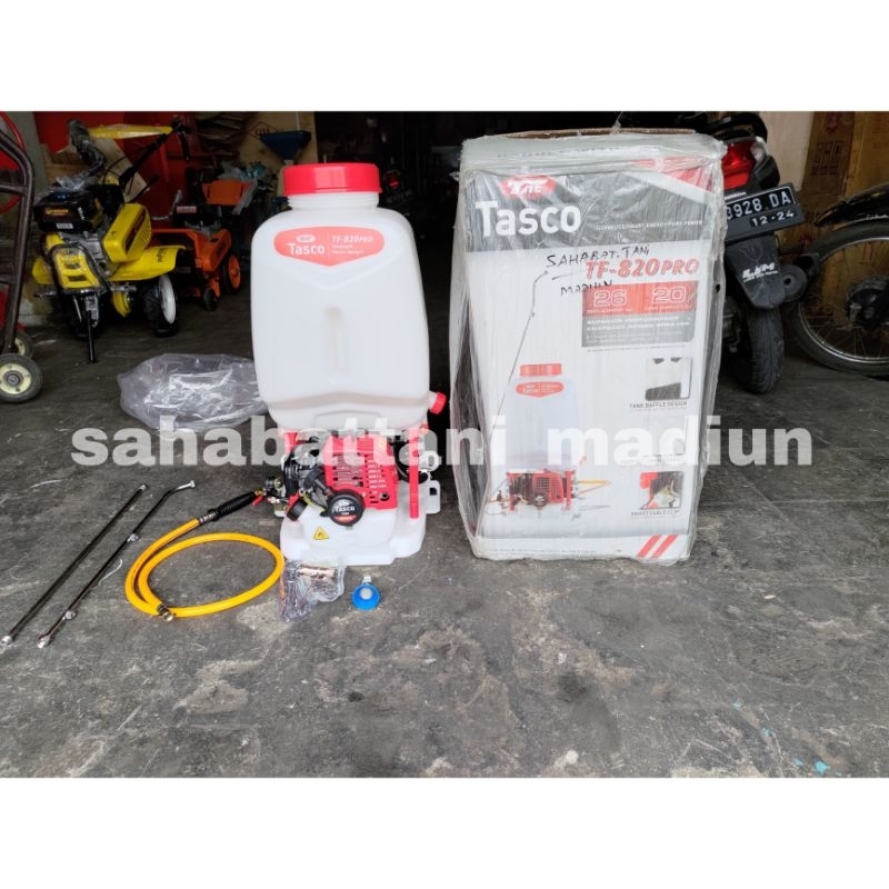 Jual Mesin Semprot Hama TASCO TF820 PRO TASCO ORIGINAL 20 Liter Knapsack Power Sprayer Mesin ...