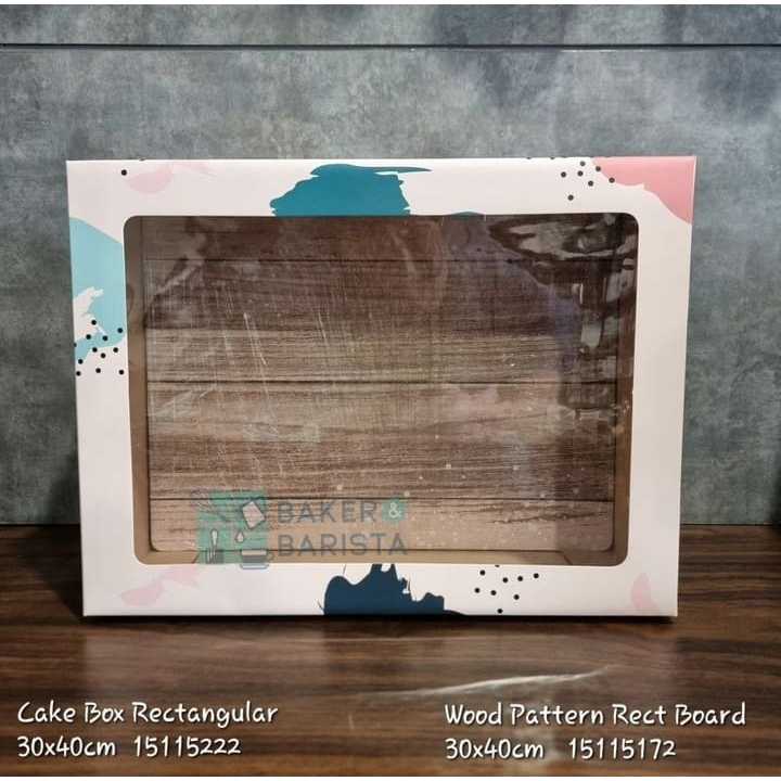 Jual Rectangular Box 30x40cm / Cake box kue persegi panjang 30cm x 40cm ...