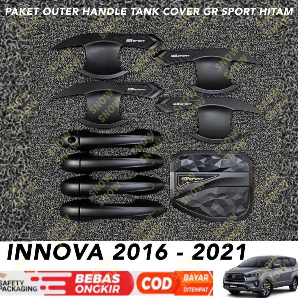 Jual Paket Outer Handle Tank Cover All New Innova 2016 2021 2022 GR Sport Hitam | Shopee Indonesia