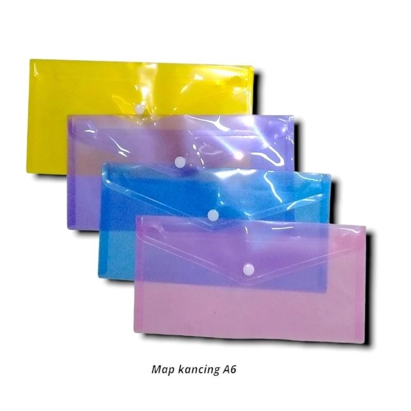 Jual map kancing transparan ukuran B6 | Shopee Indonesia