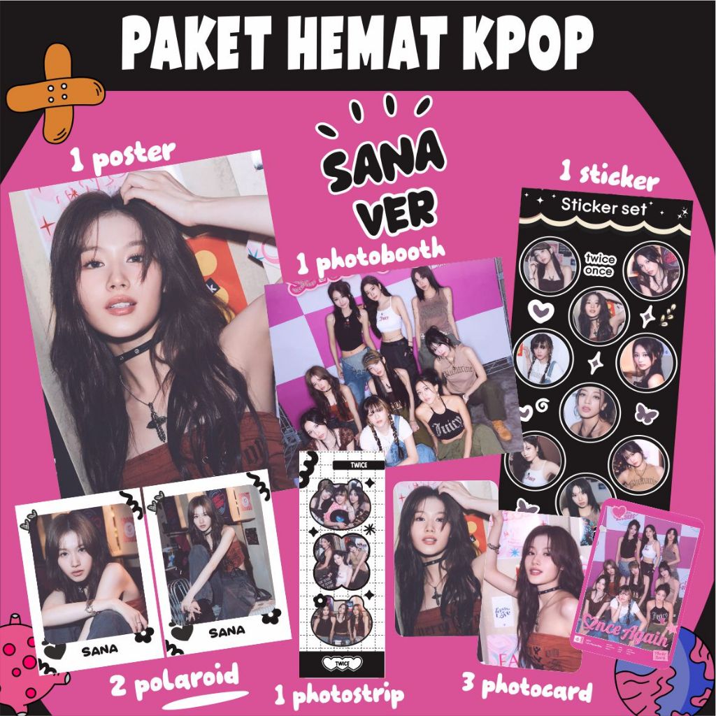 Jual PAKET HEMAT KPOP TWICE - MEETING ONCE II FANKIT KPOP | Shopee ...