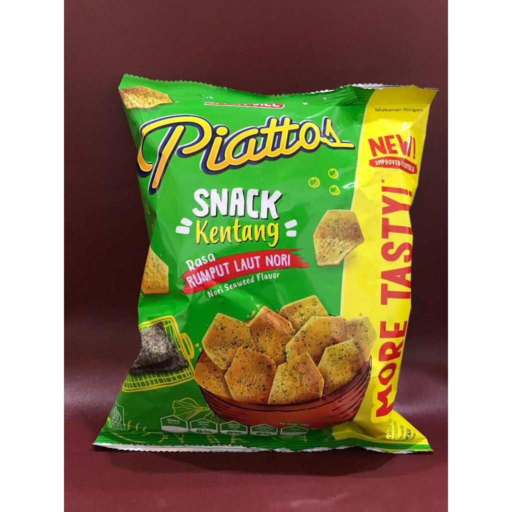 Jual Piattos Snack Kentang Rasa Rumput Laut 70g - Potato Snack Piattos ...