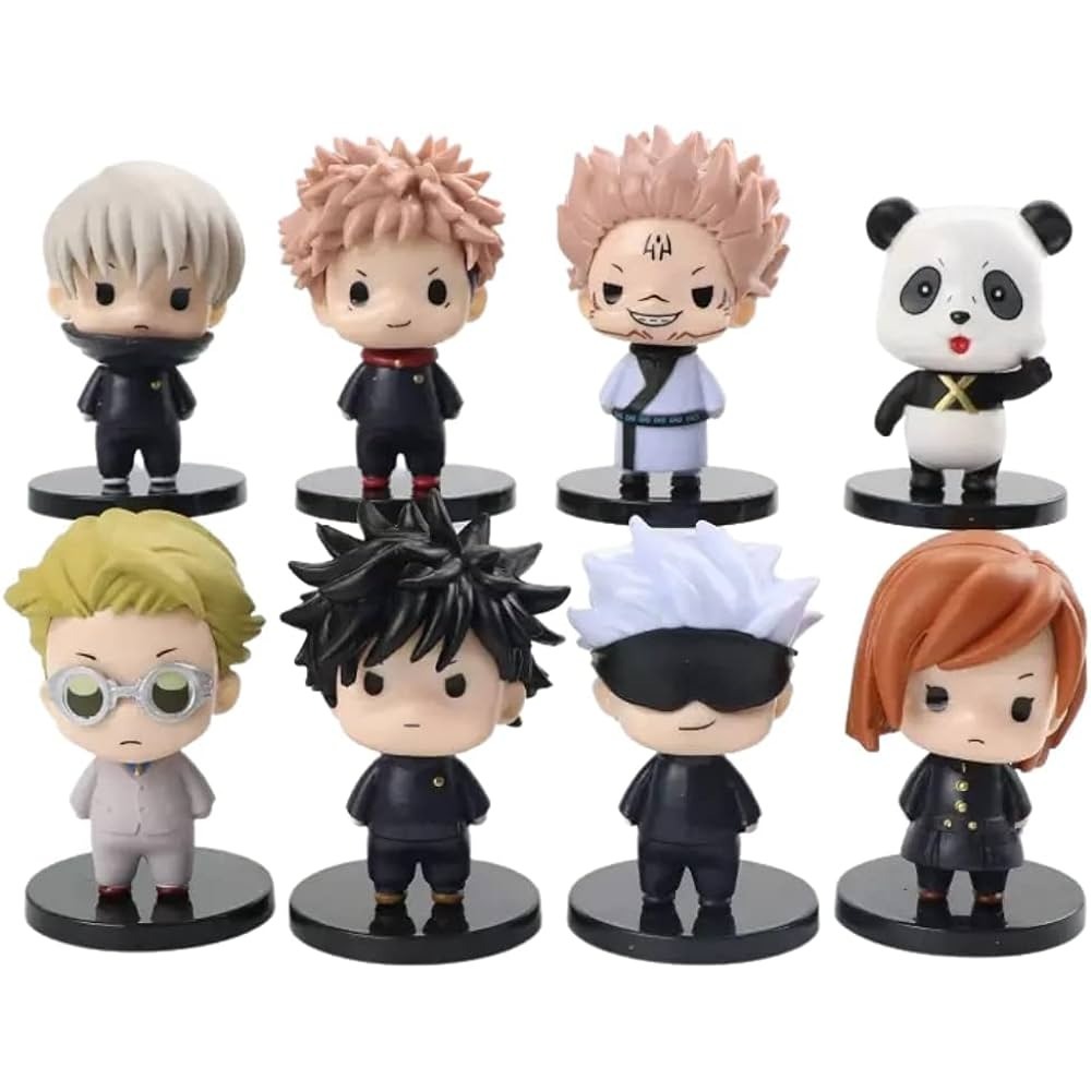 Jual Figure Jujutsu Kaisen Set 8 w Sukuna Inumaki Panda | Shopee Indonesia