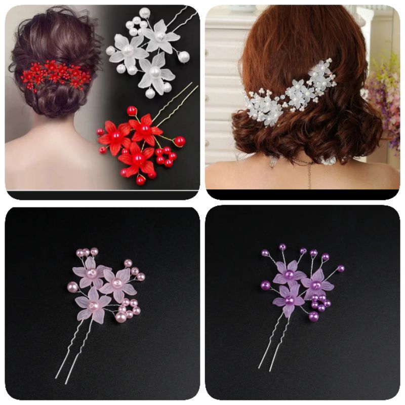 Jual tusuk konde/jepit rambut /hair pin | Shopee Indonesia