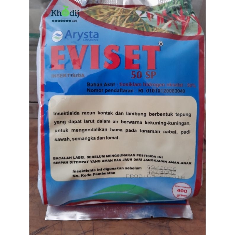 Jual insektisida EVISET 50 sp - 400 gram | Shopee Indonesia