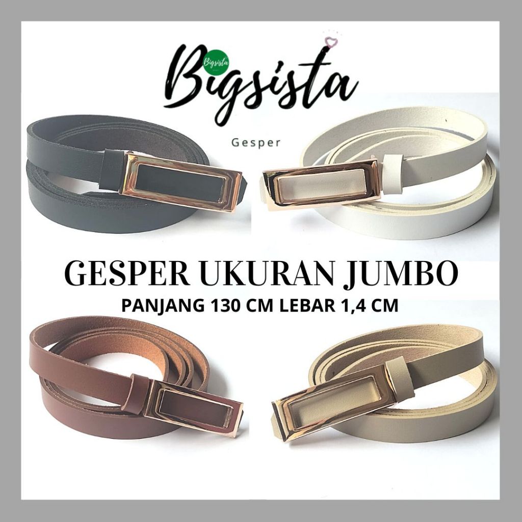 Jual Ikat Pinggang Wanita Ukuran Jumbo Untuk Dress Gesper Cewek ...
