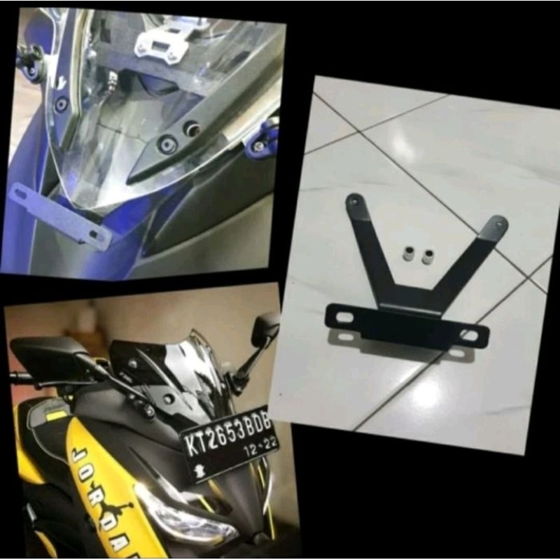 Jual BRAKET PLAT NOMOR YAMAHA XMAX NEW ATAS NOPOL DEPAN XMAX 2023 ...