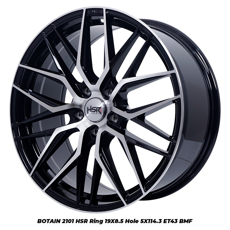 Jual velg racing HSR WHEEL Ring 19 lebar 8,5 rata lubang 5 pcd 5x114,3 ...