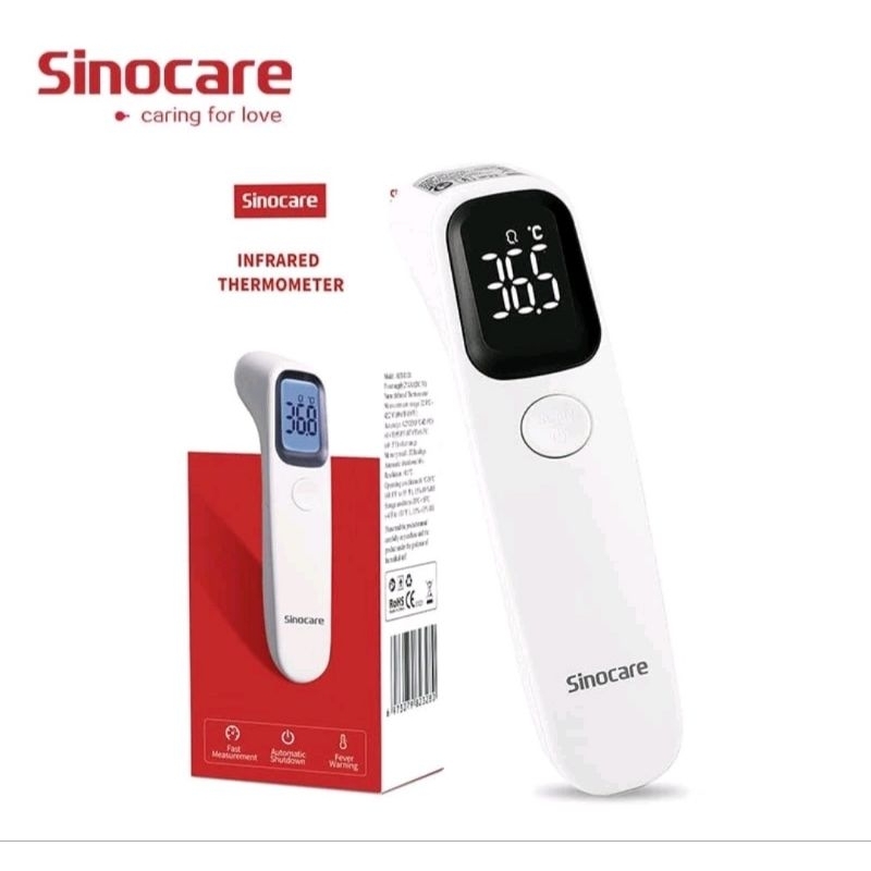 Jual thermometer sinocare /infrared sinocare/thermometer tembak ...