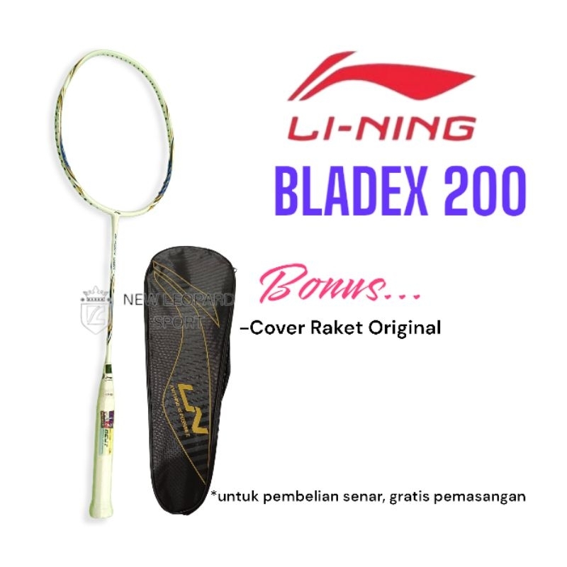 Jual Raket badminton Li-Ning BLADEX 200 4U G6 | Shopee Indonesia