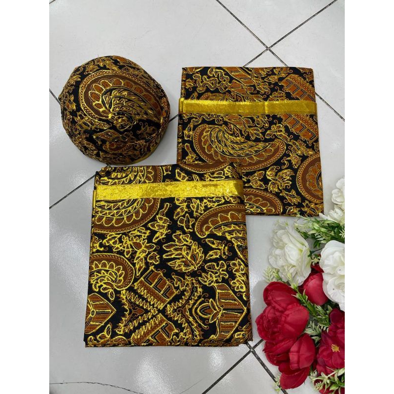 Jual kain Prada pengantin / kain batik Prada / sepasang kain Prada dan ...