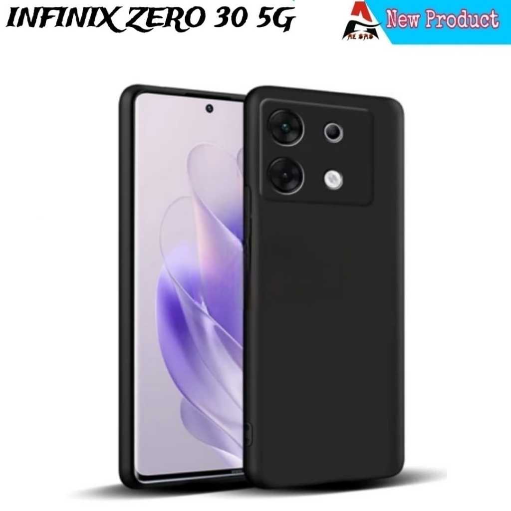 Jual Casing INFINIX ZÉRO 30 5G Ultra Slim Black Matte Premium Softcase ...