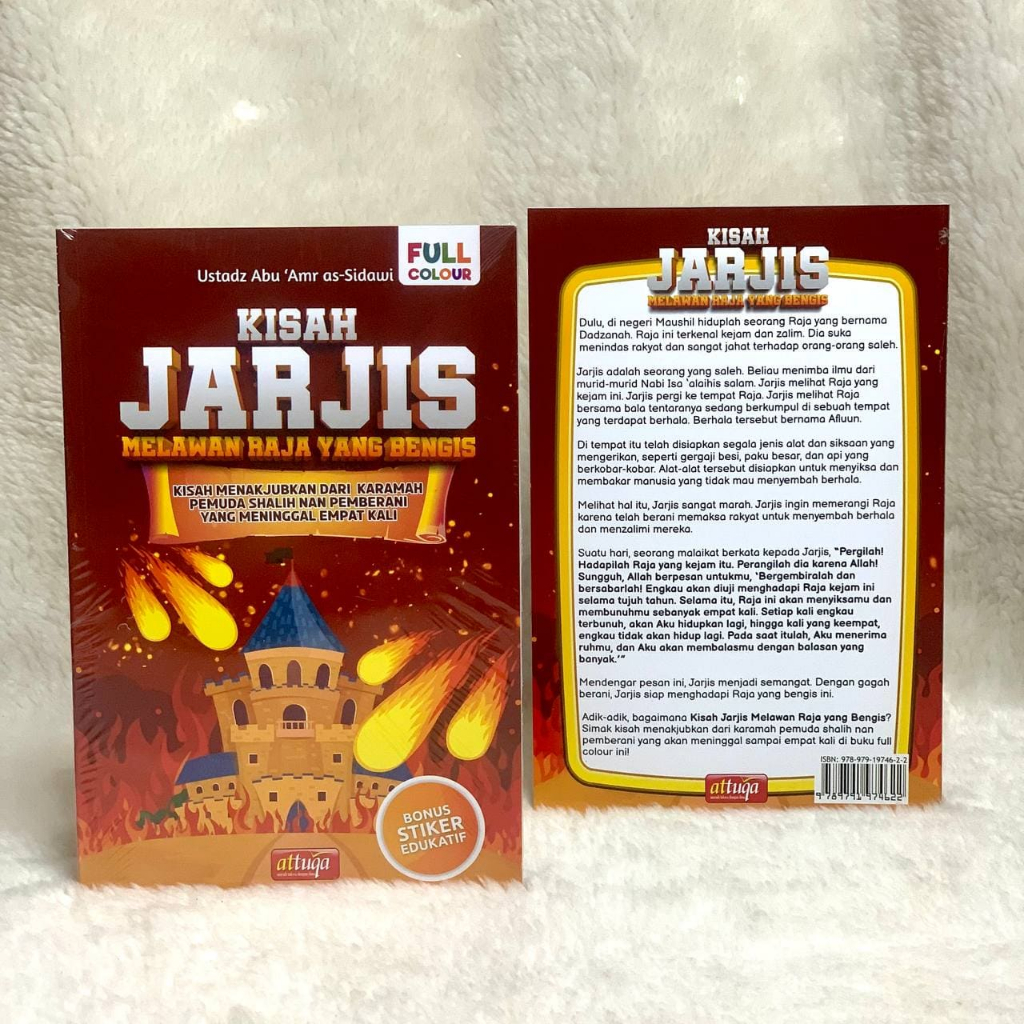 Jual Buku Kisah Jarjis Melawan Raja Yang Bengis Untuk Anak Muslim ...