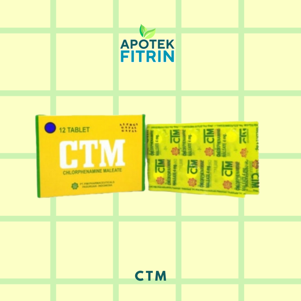 Jual CTM 4 MG STRIP 12 TABLET | Shopee Indonesia