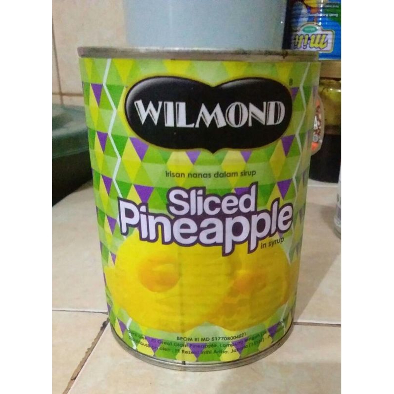 Jual Nanas Kaleng Wilmond / Pineapple slice / Irisan Buah Nanas Kaleng ...