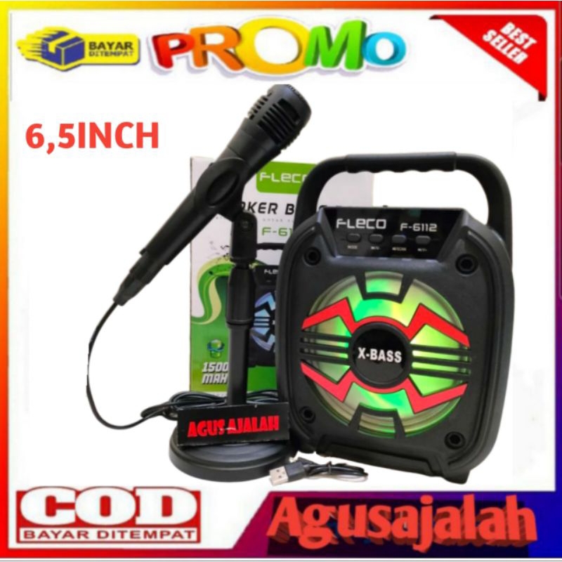 Jual Cod Speaker Bluetooth Portable Mp3 Mini Bonus Microphone Cas