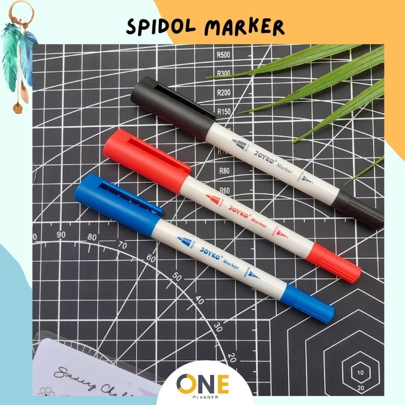 Jual SPIDOL MARKER JOYKO 2 SISI | Shopee Indonesia