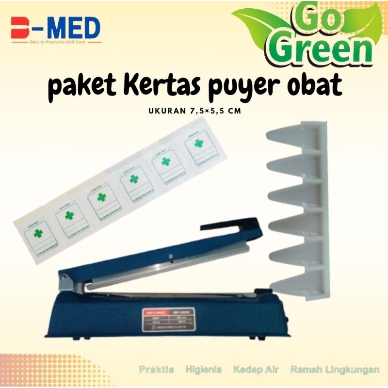 Jual Paket Alat pres 30 cm P + kertas puyer + sendok | Shopee Indonesia