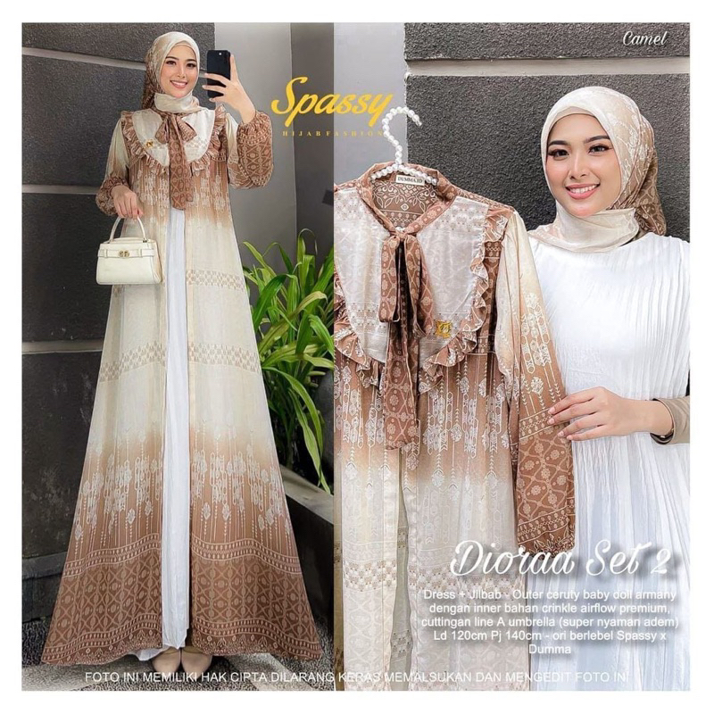 Jual DIORA SET 2 (LABEL MADANI) | Shopee Indonesia