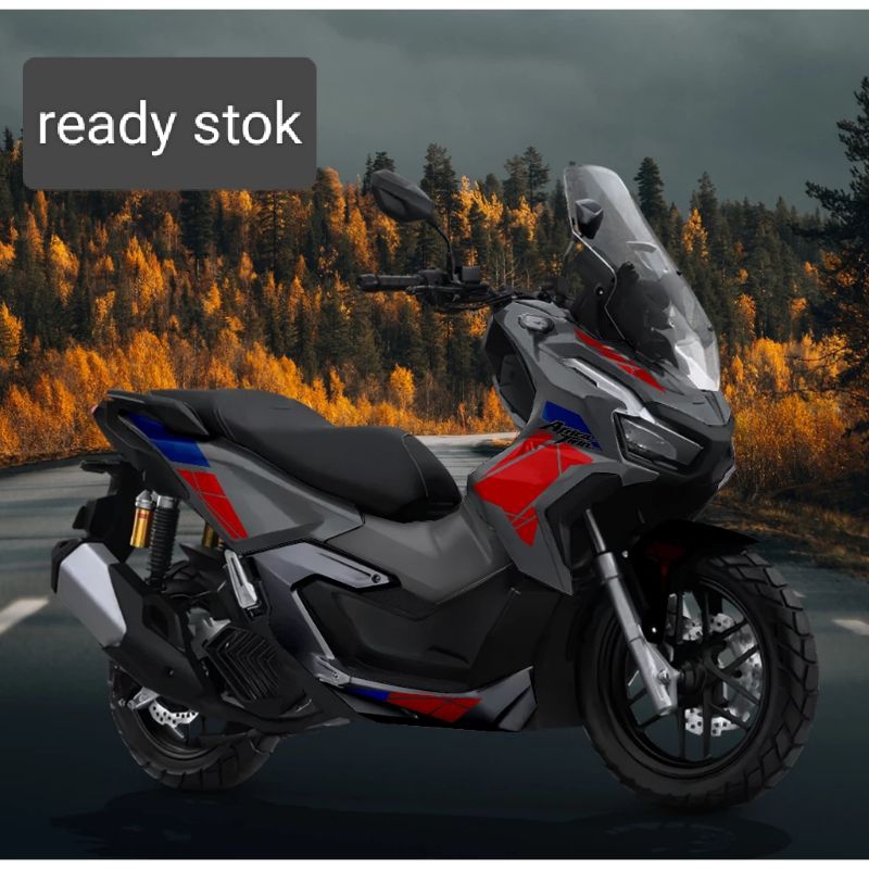 Jual sticker decal variasi full body honda ADV 160 striping dekal full ...