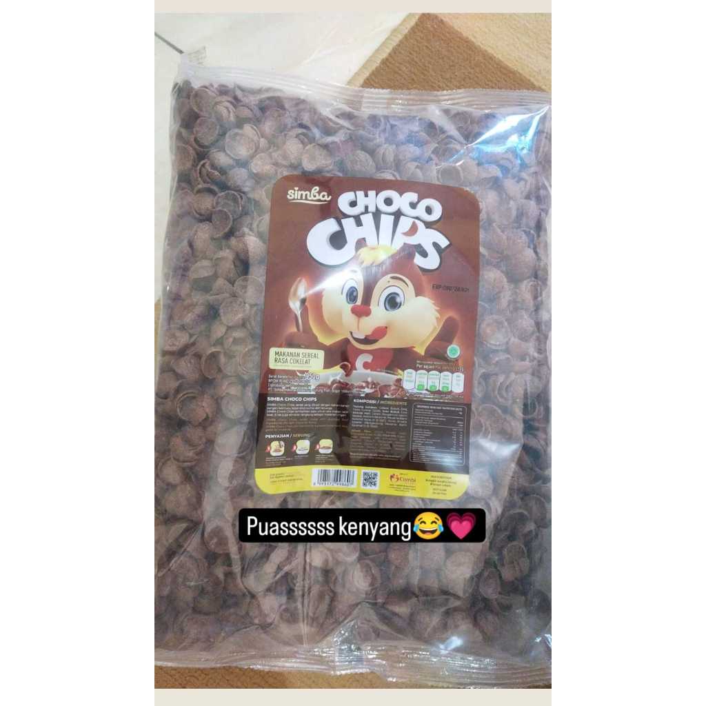 Jual SIMBA CHOCO CRUNCHY/CHIPS 950 GRAM ENAK | Shopee Indonesia